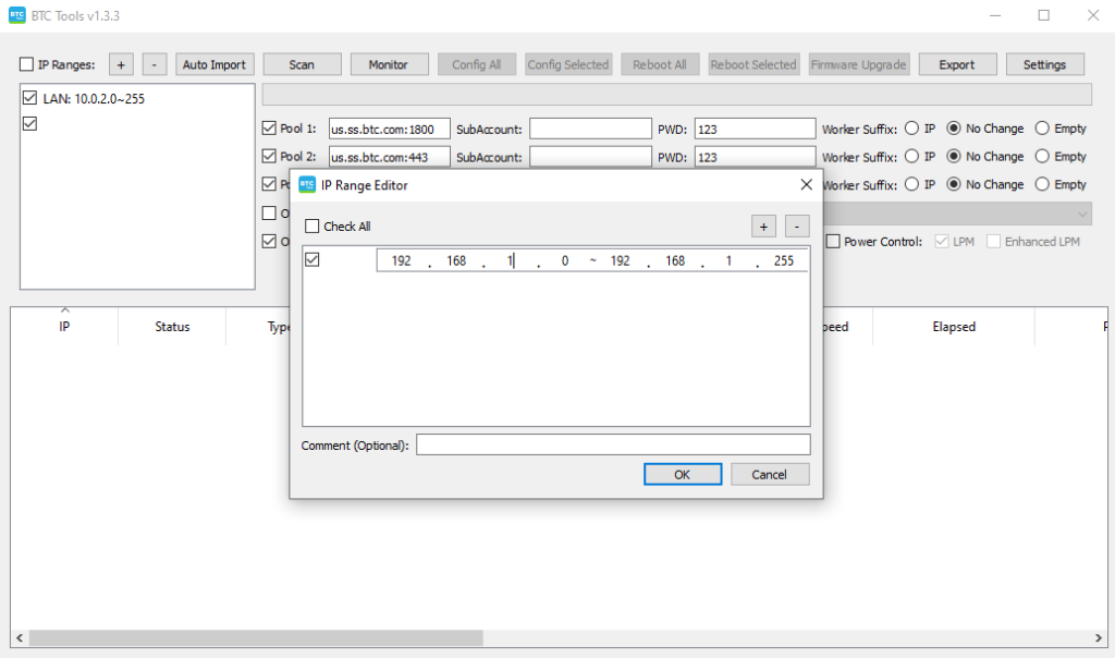 BTC-Tools — Download ASIC Miners Optimization Software